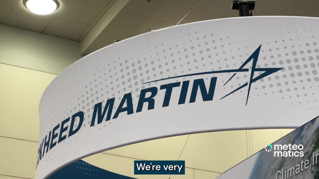 Lockheed Martin Ventures Makes Strategic Investment in Meteomatics ...