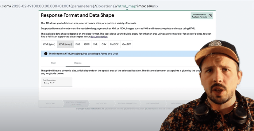 How to Use the URL Creator | Meteomatics