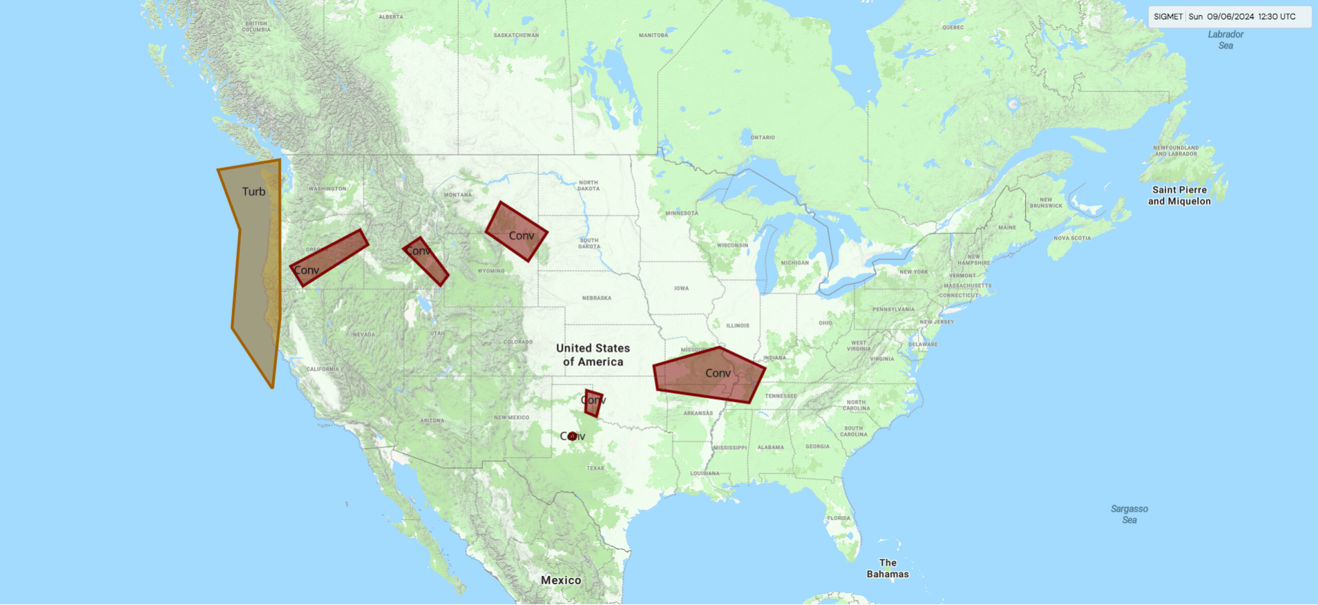 SIGMET Request | Meteomatics