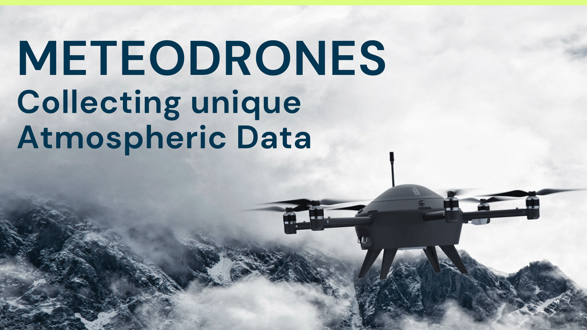 Weather Drones From Meteomatics — Meteodrones | Meteomatics